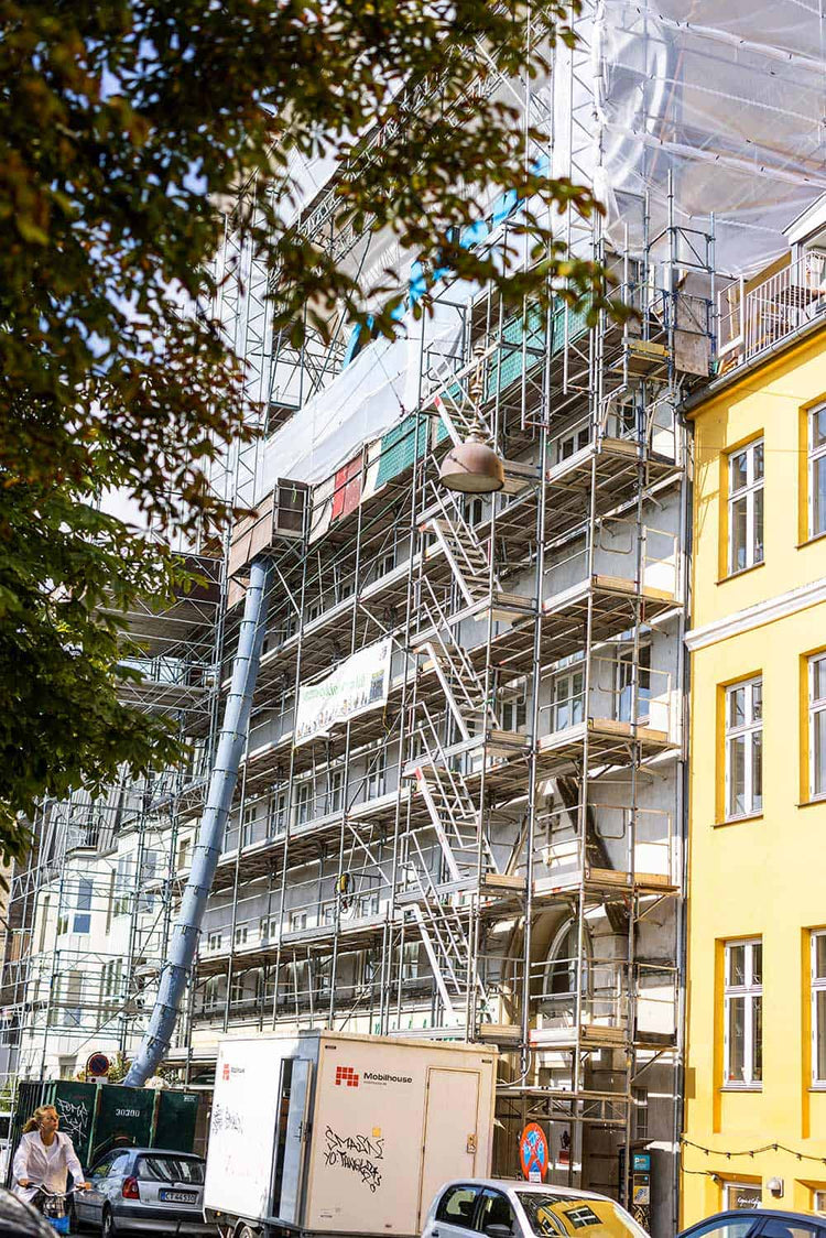 Facadestillads – NORD Stillads Service